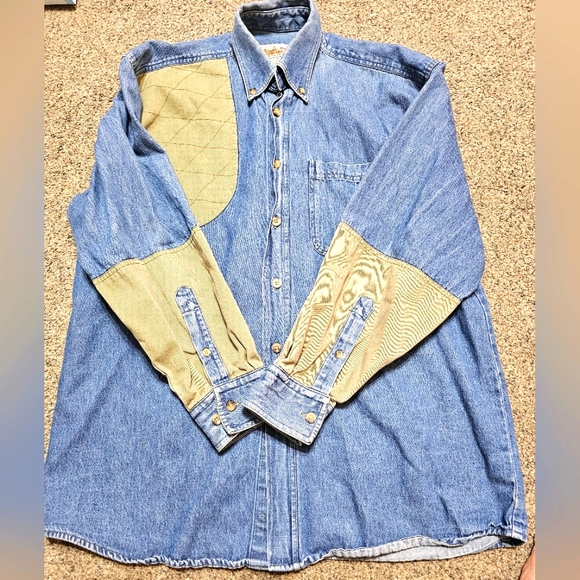 Ducks Unlimited | Shirts | Vintage Ducks Unlimited Denim Button Down ...